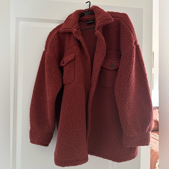 32 Degrees | Jackets & Coats | 32 Degree Heat Red Teddy Jacket | Poshmark